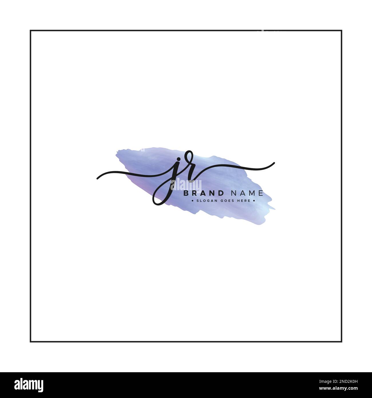 JR Handwritten Signature logo with Watercolor Background- Vector Logo ... JR Handwritten Signature logo with Watercolor Background- Vector Logo ...