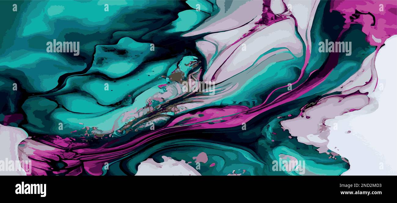Marble panoramic texture design, colorful multicolored marble surface ...