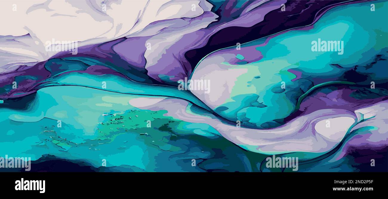 Marble panoramic texture design, colorful multicolored marble surface ...