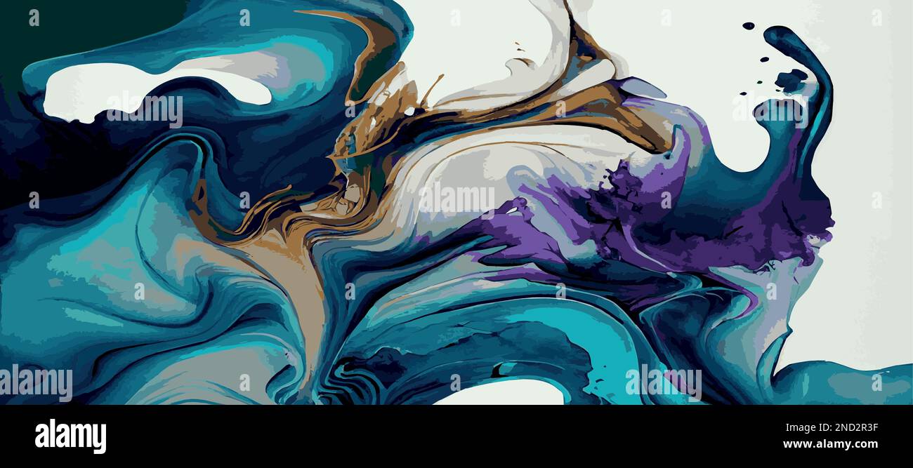 Marble panoramic texture design, colorful multicolored marble surface ...