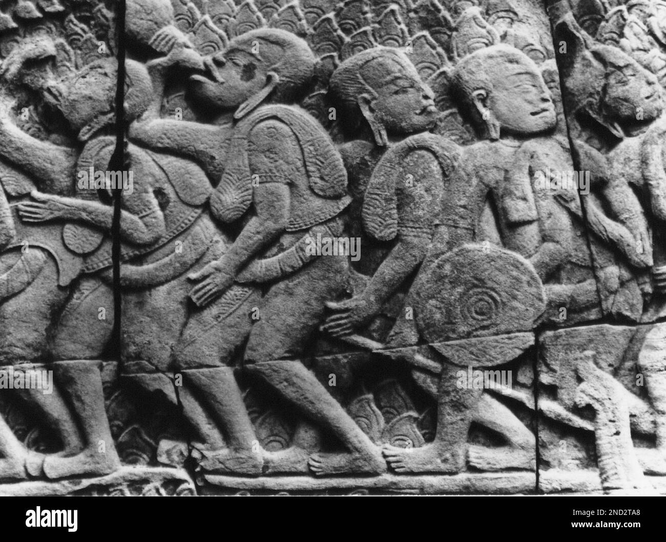 In the 13th century, a thirsty soldier drank from a dried squash ...