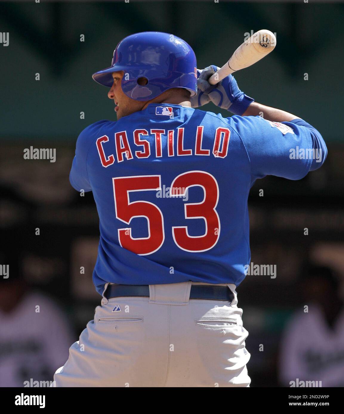 Chicago Cubs' Welington Castillo iis shown during an at bat in the ...