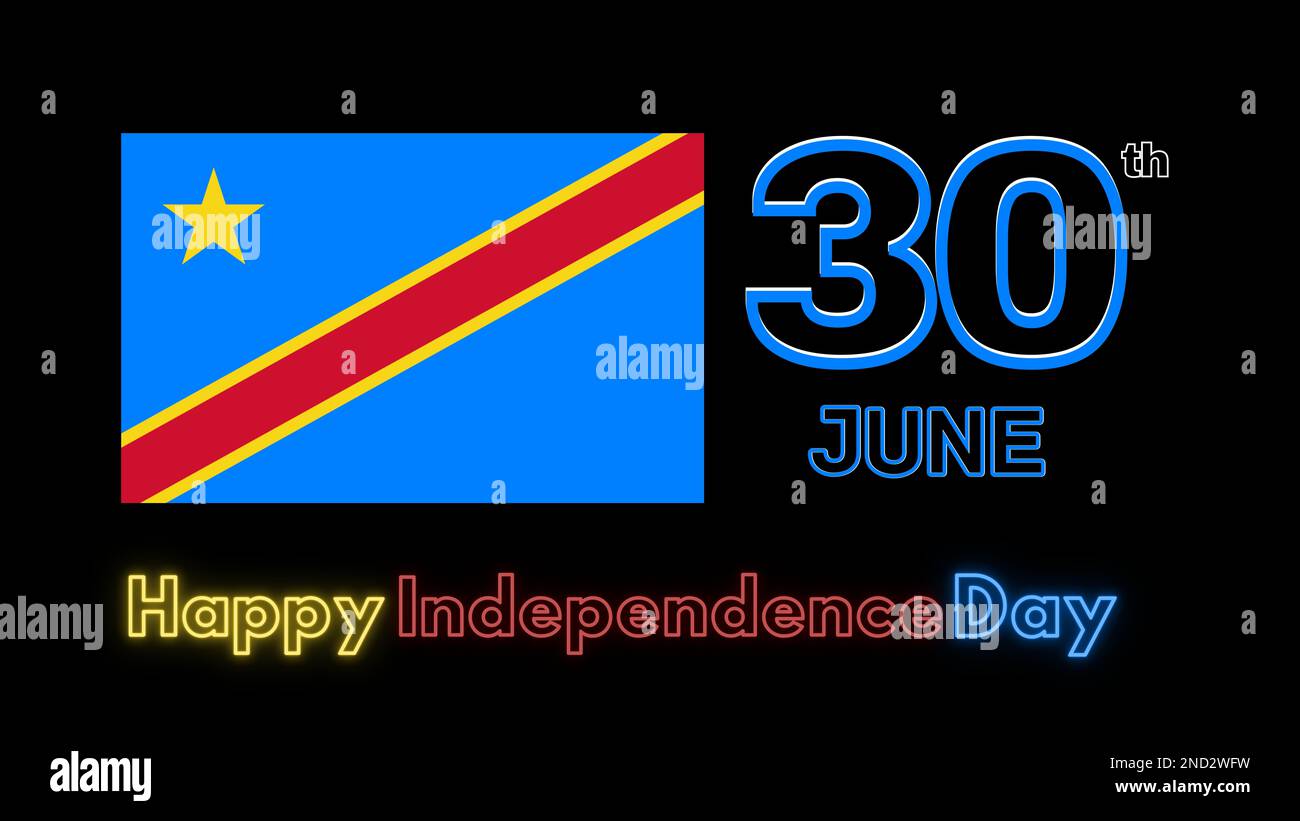 The 30th June Happy Independence Day of Democratic Republic of Congo ...