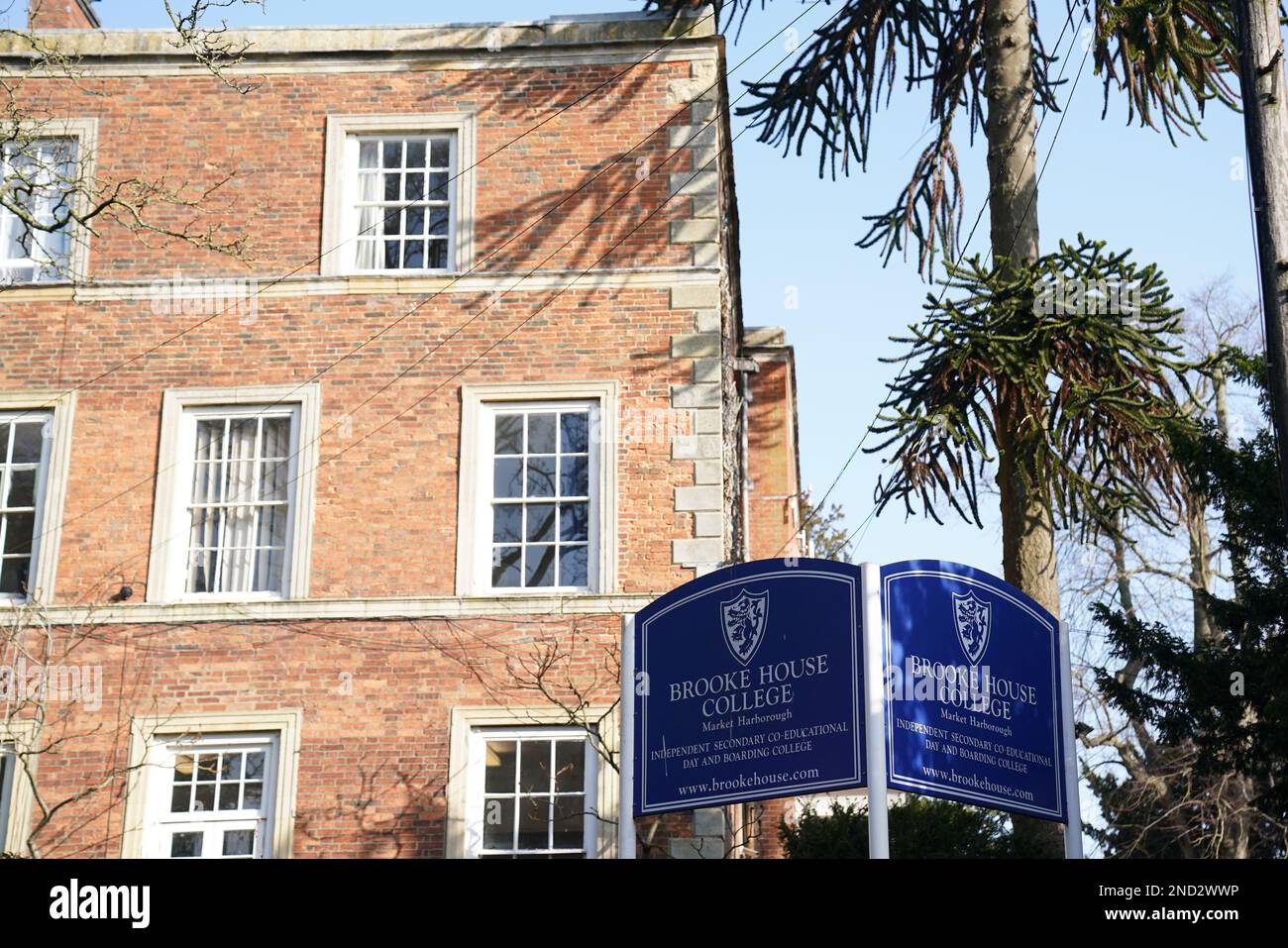 A view of the Brooke House College Football Academy in Market ...