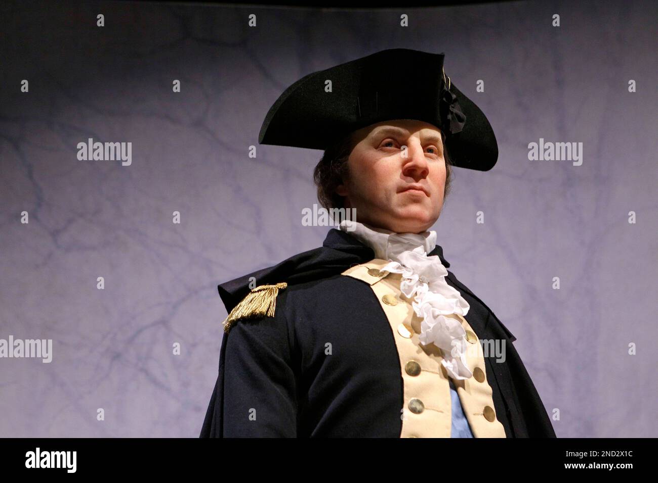 In this Thursday, Sept. 9, 2010 photo, a life-size wax figure of George ...