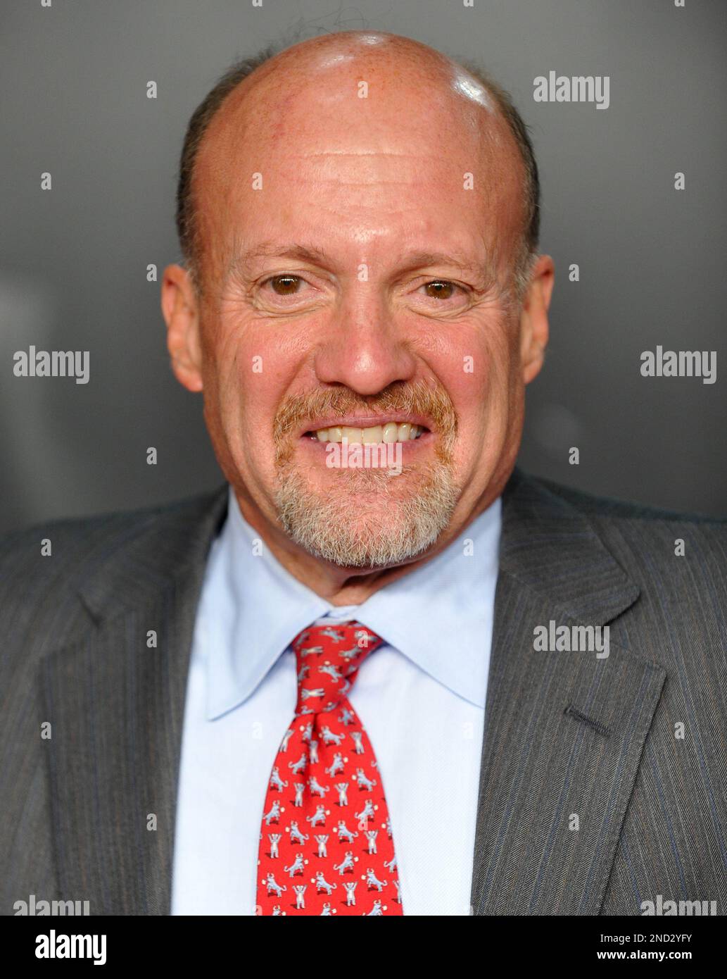 Jim Cramer attends the premiere of 'Wall Street: Money Never Sleeps' at ...