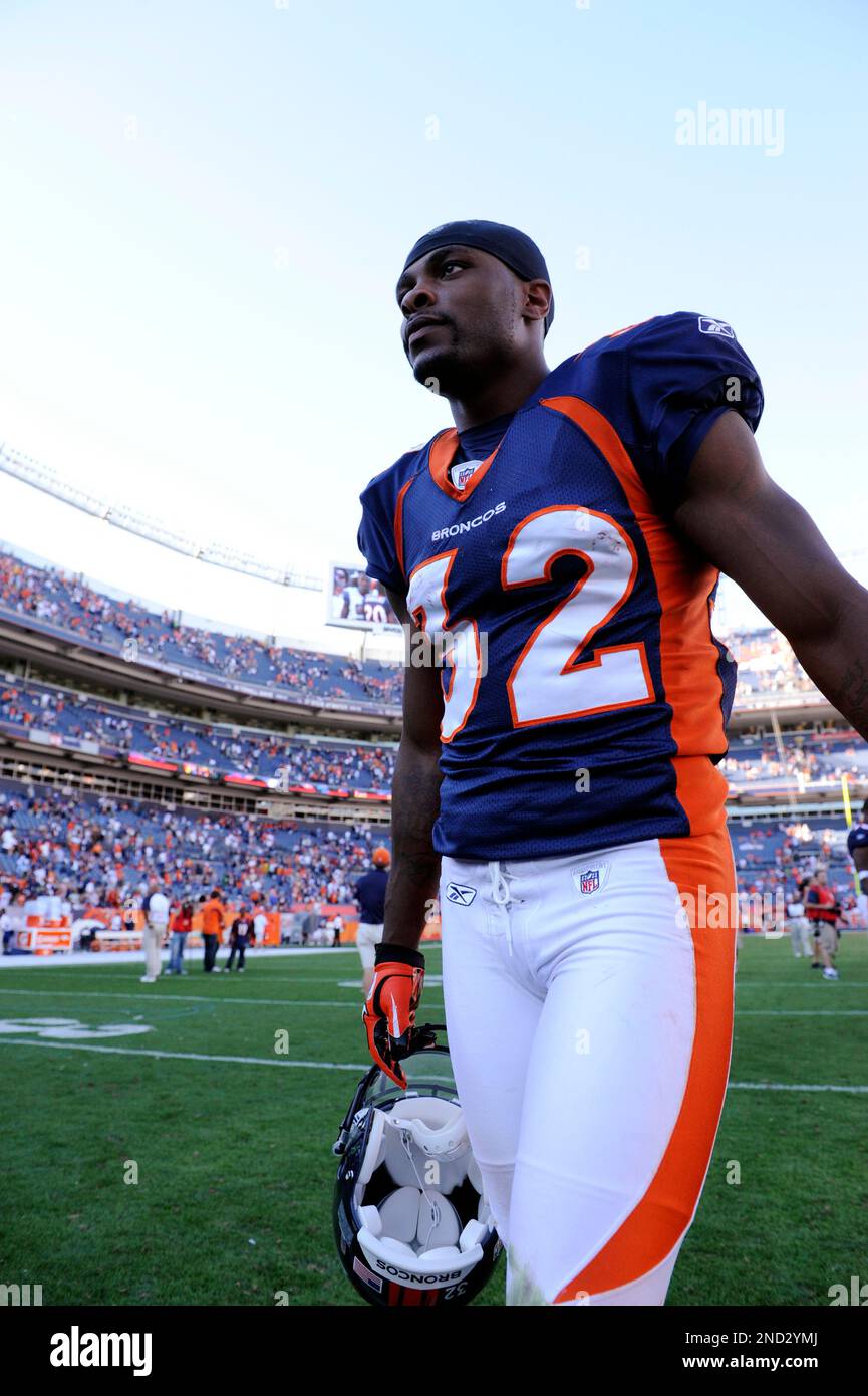 Denver Broncos cornerback Perrish Cox walks off the field during ...