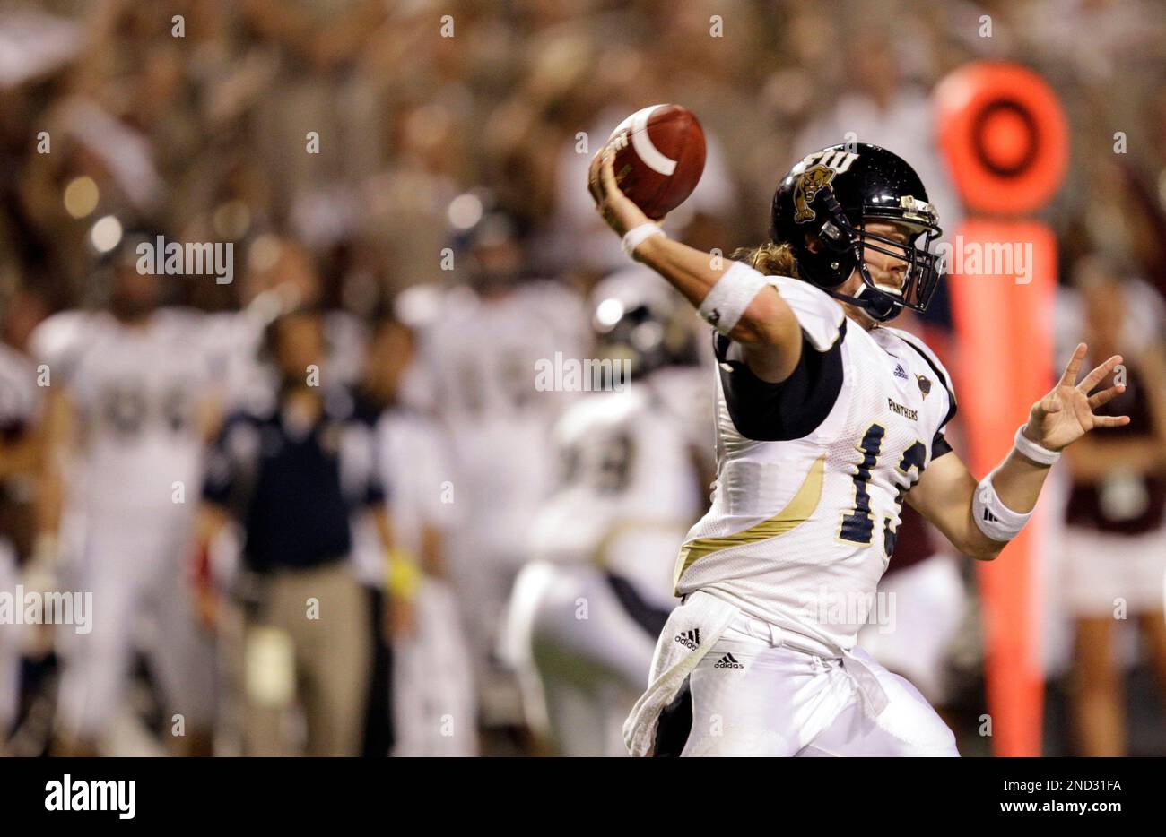 Florida International quarterback Wesley Carroll during the fourth ...