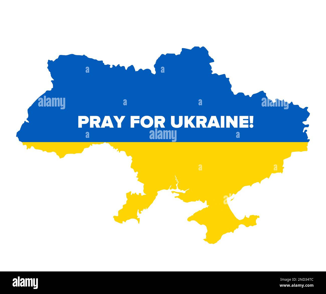 Pray ukraine lettering Cut Out Stock Images & Pictures - Alamy