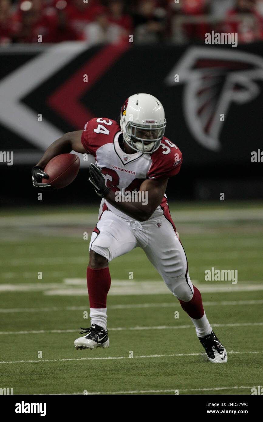 Arizona Cardinals running back Tim Hightower (34) rushes against the ...