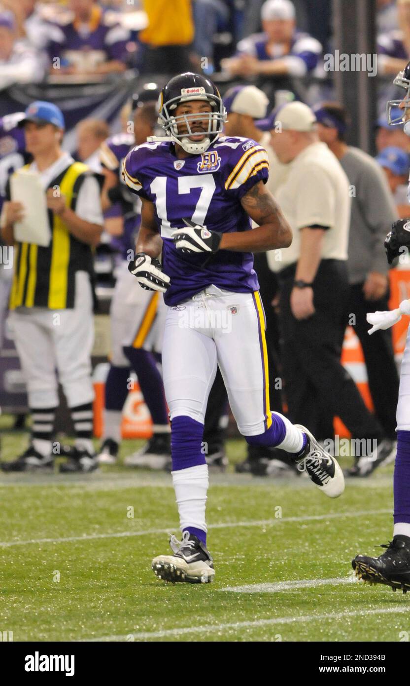 Minnesota Vikings wide receiver Greg Lewis during the first half of an ...