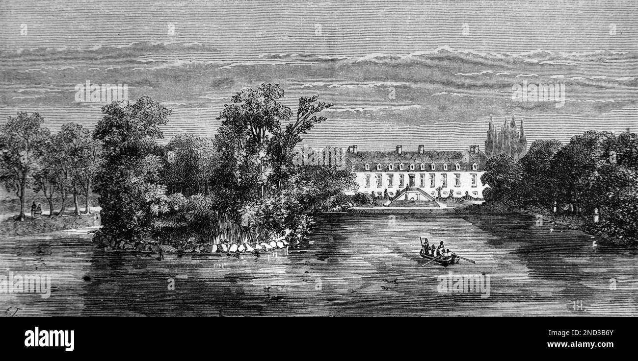 Glorup Manor House (1763-65) or Country House and Estate on the Danish ...