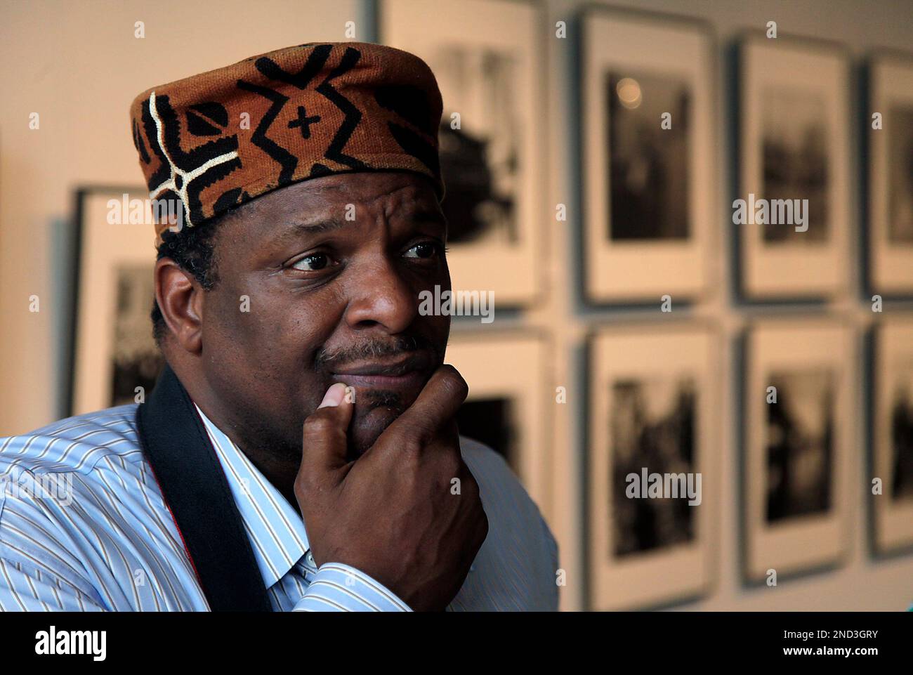 Andrew Withers, son of photographer Ernest Withers, reacts to a story ...