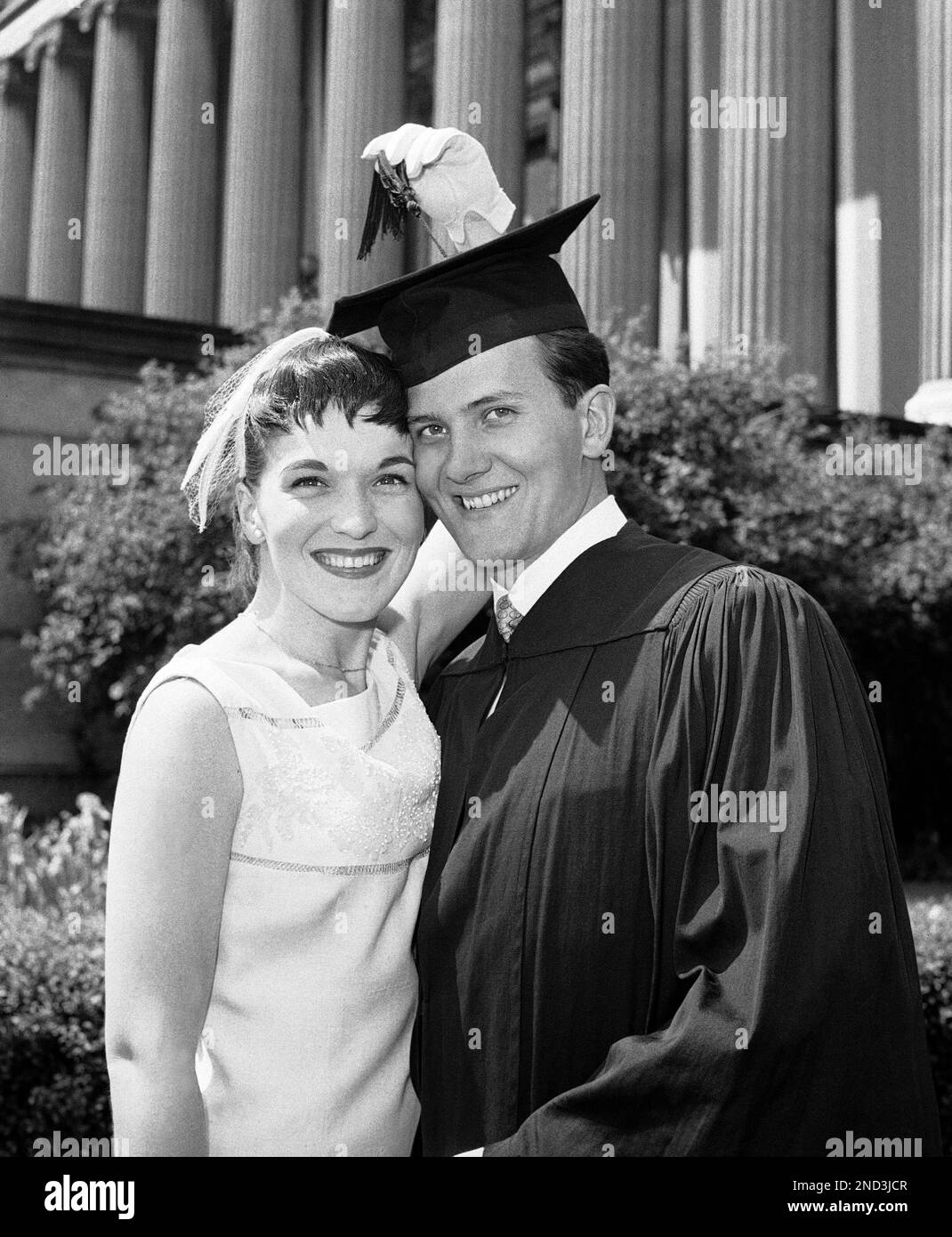 Singer Pat Boone and his wife Shirley are cheek-to-cheek during ...