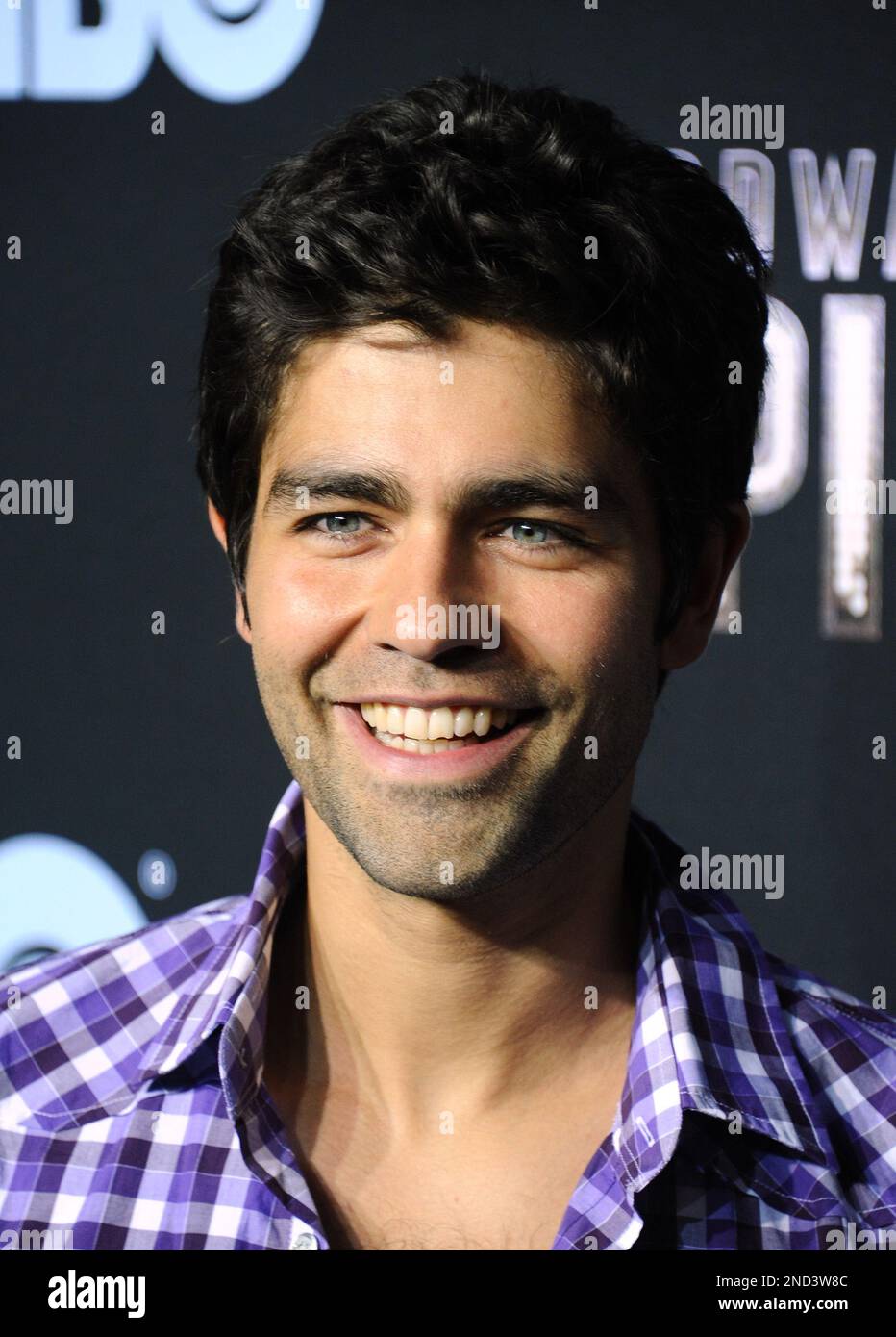 Actor Adrian Grenier attends the HBO premiere of "Boardwalk Empire" at ...