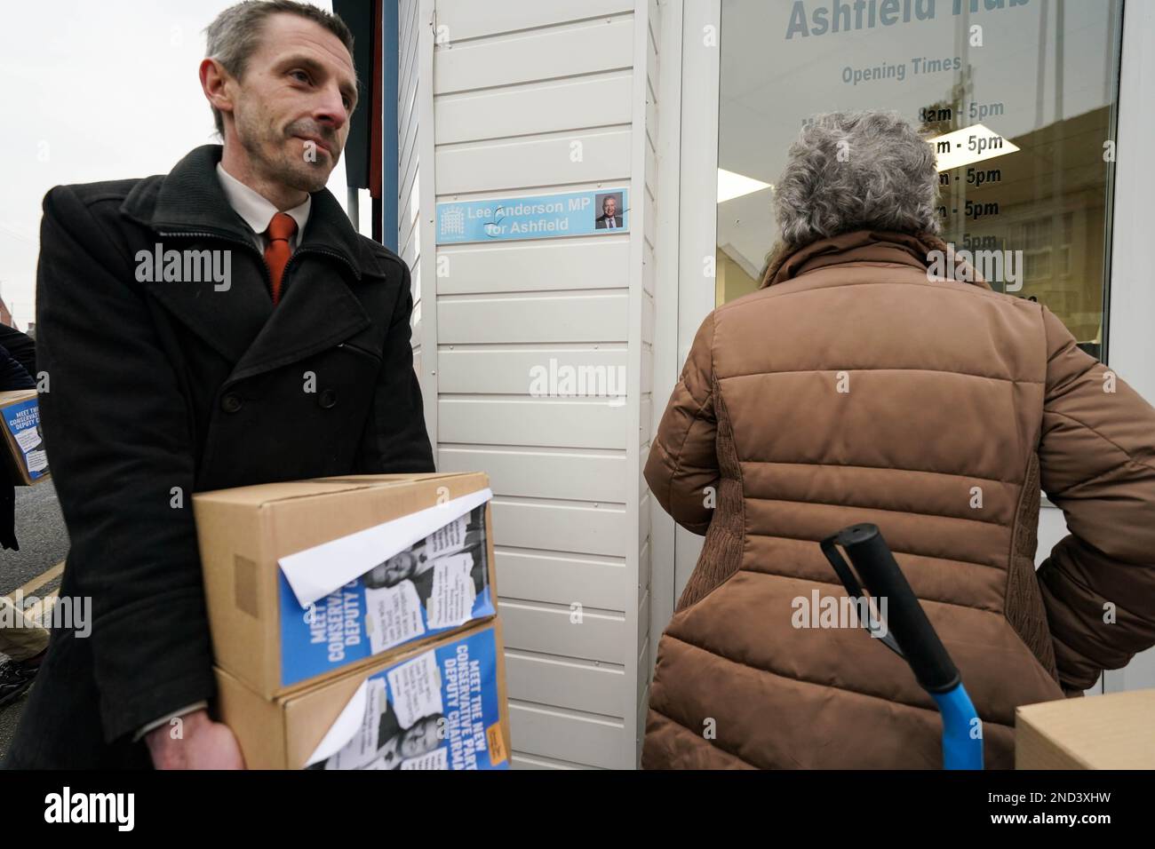 Councillors Baroness Kath Pinnock and Tim Hallam from the Liberal ...