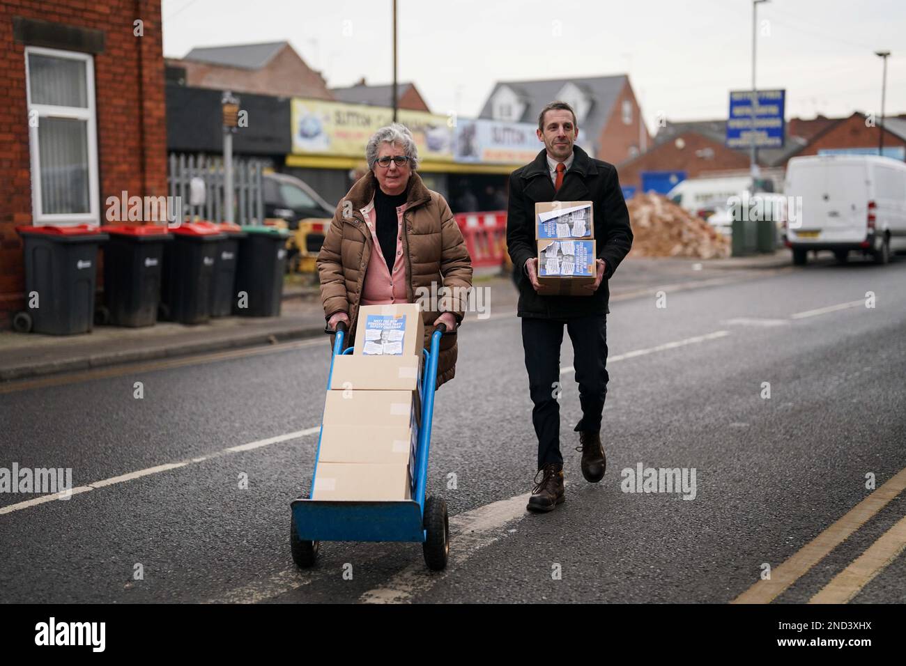 Councillors Baroness Kath Pinnock and Tim Hallam from the Liberal ...