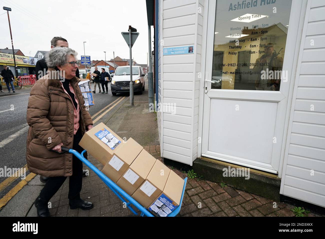 Councillors Baroness Kath Pinnock and Tim Hallam from the Liberal ...