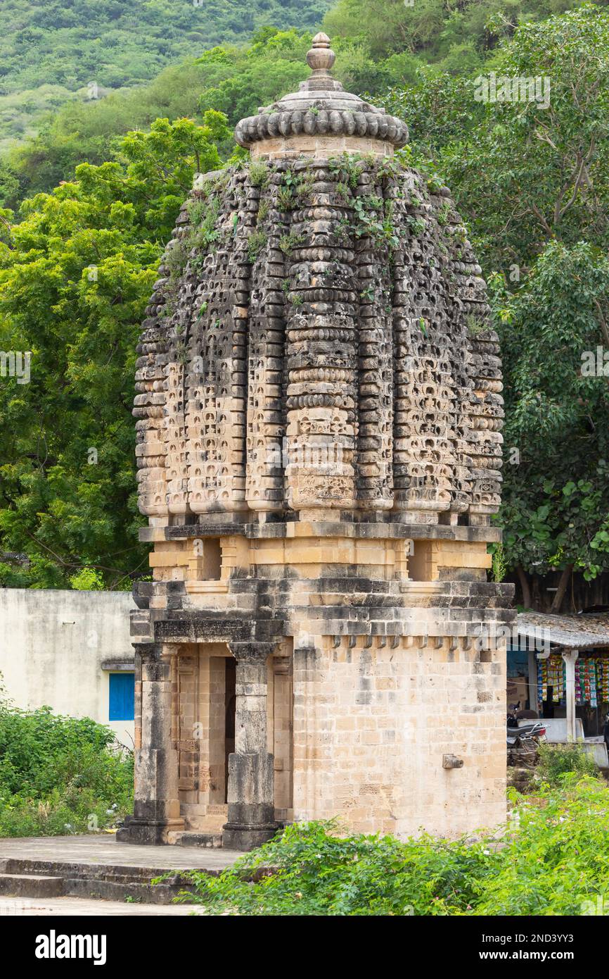 The Ancient Lord Ganesha Temple Near Navlakha Temple, Ghumli, India ...