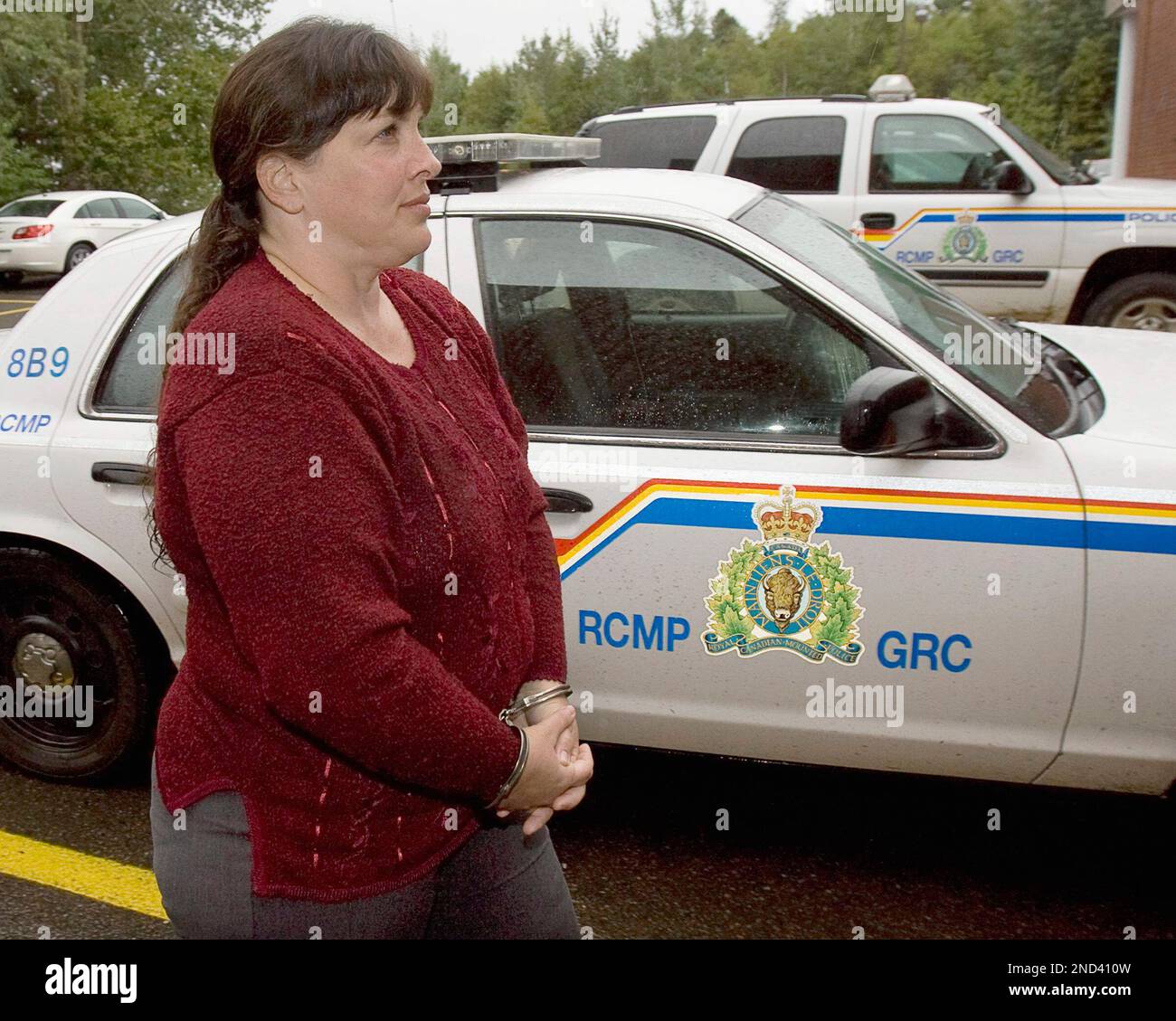 Mary Beth Harshbarger from Meshoppen, Pa., arrives at Supreme Court in ...