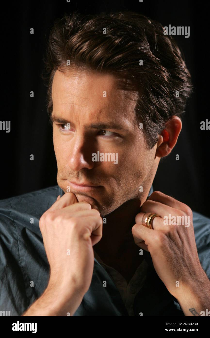 Actor Ryan Reynolds poses for a portrait to promote the film 'Buried ...