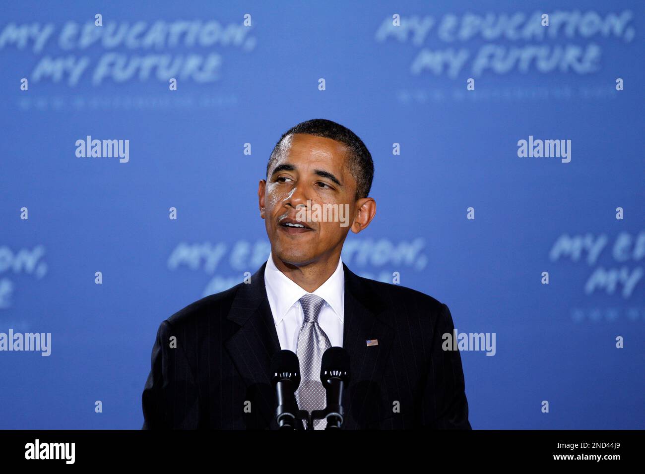 President Barack Obama delivers his second annual back-to-school speech ...