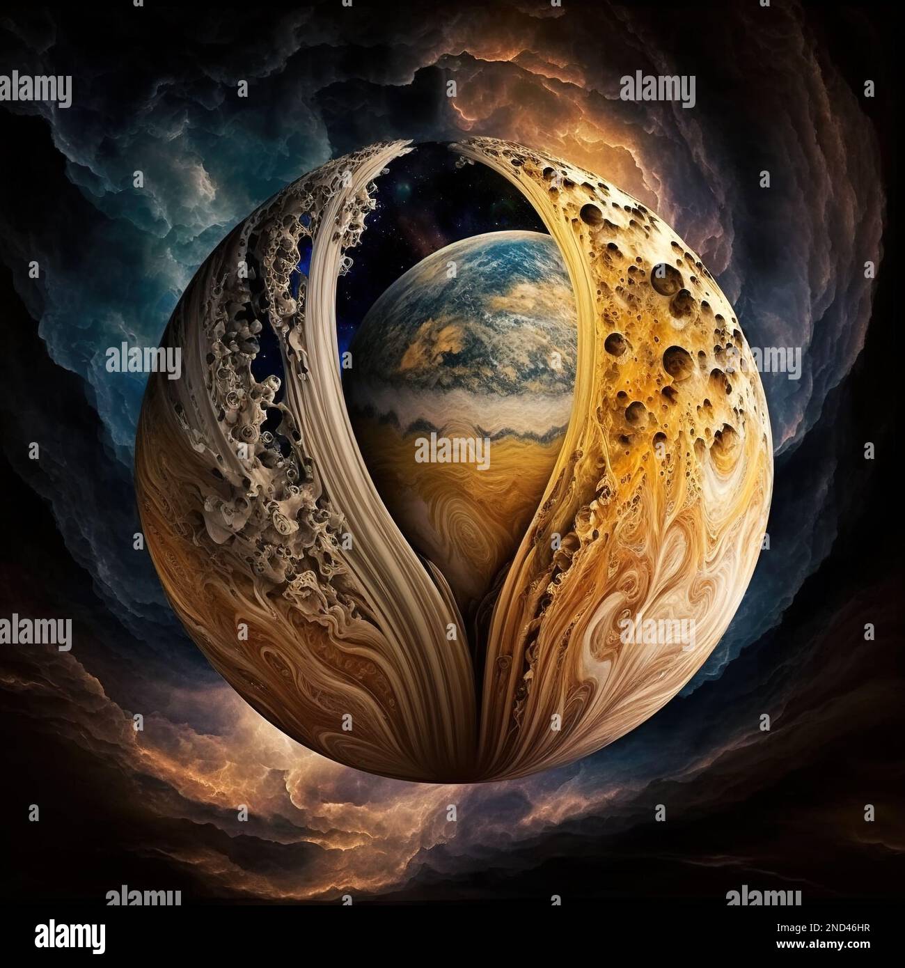 Birth of the solar system hi-res stock photography and images - Alamy