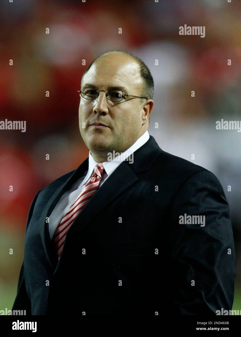 Kansas City Chiefs general manager Scott Pioli (90) before an NFL ...