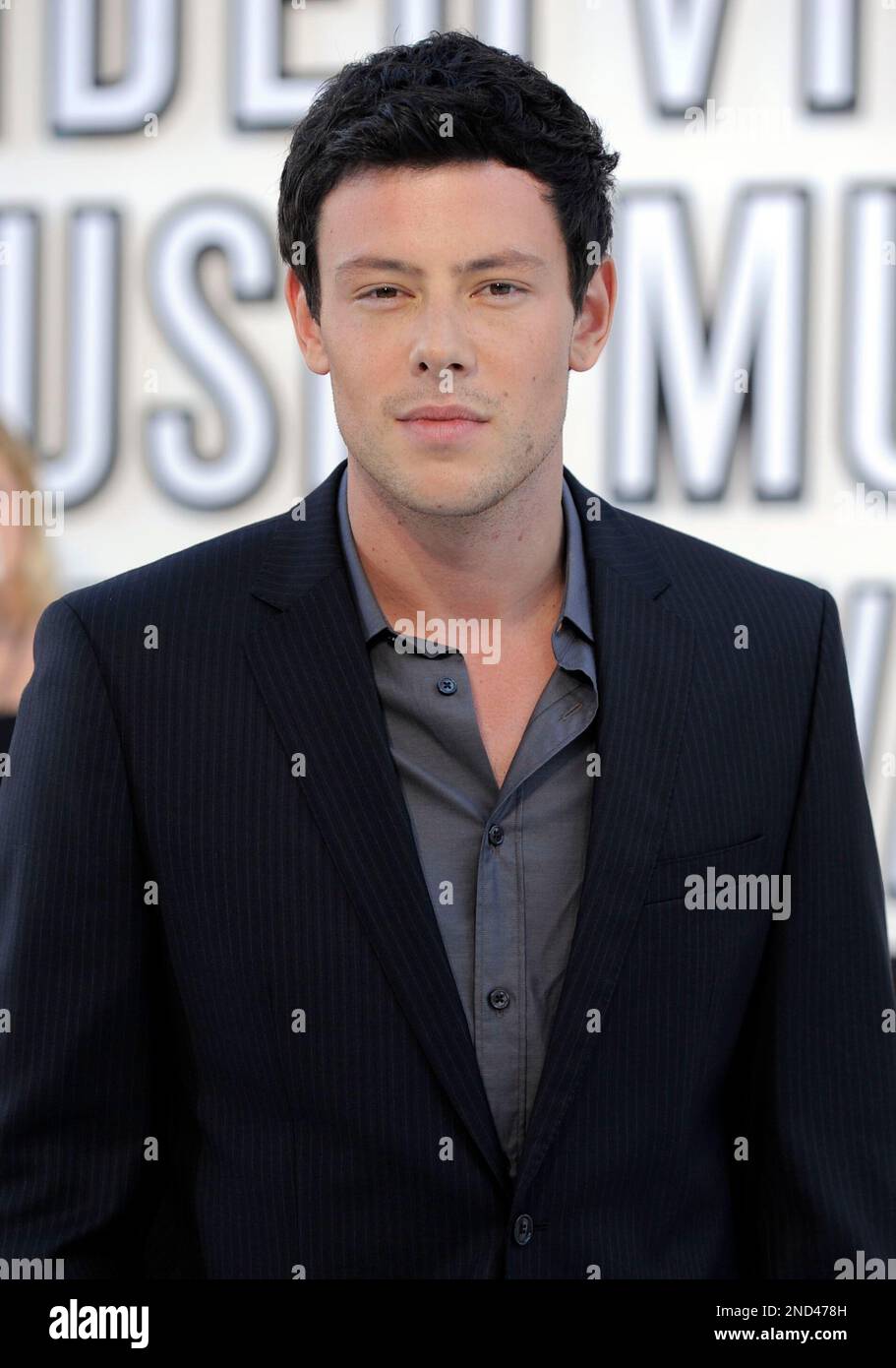 Cory Montieth arrives at the MTV Video Music Awards on Sunday, Sept. 12 ...