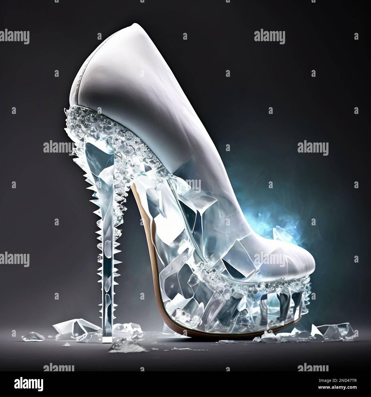 Crystal shoe hi-res stock photography and images - Alamy