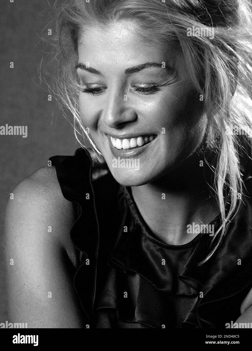 Actress Rosamund Pike poses for a portrait to promote the film 'Barney ...