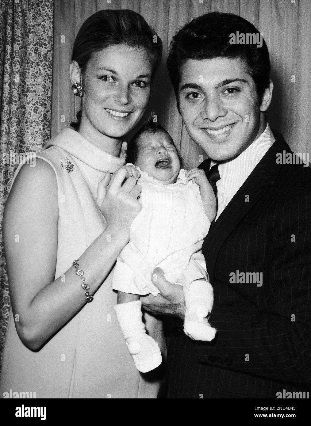 Canadian singer Paul Anka and wife Anne Anka, formally Anne Zogheib ...