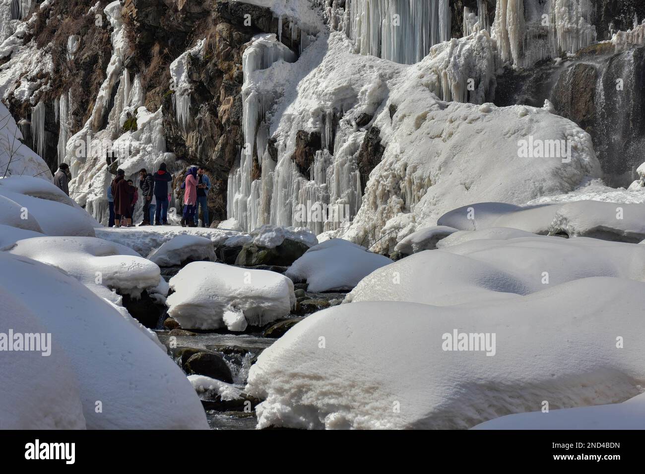 Kashmir waterfall hi-res stock photography and images - Alamy