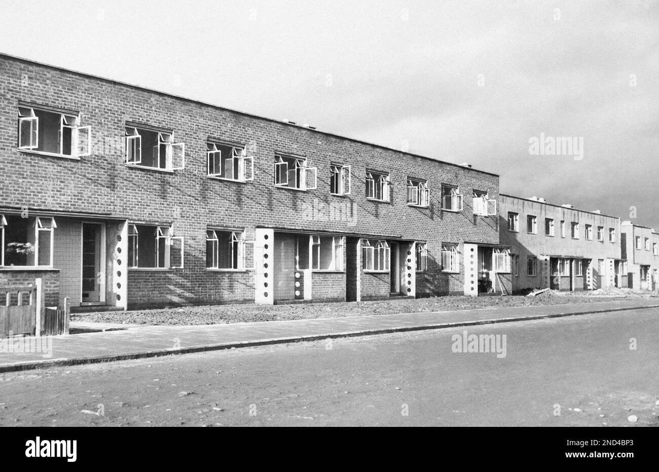 An ultra-modern housing development arising from the ruins of blitz ...