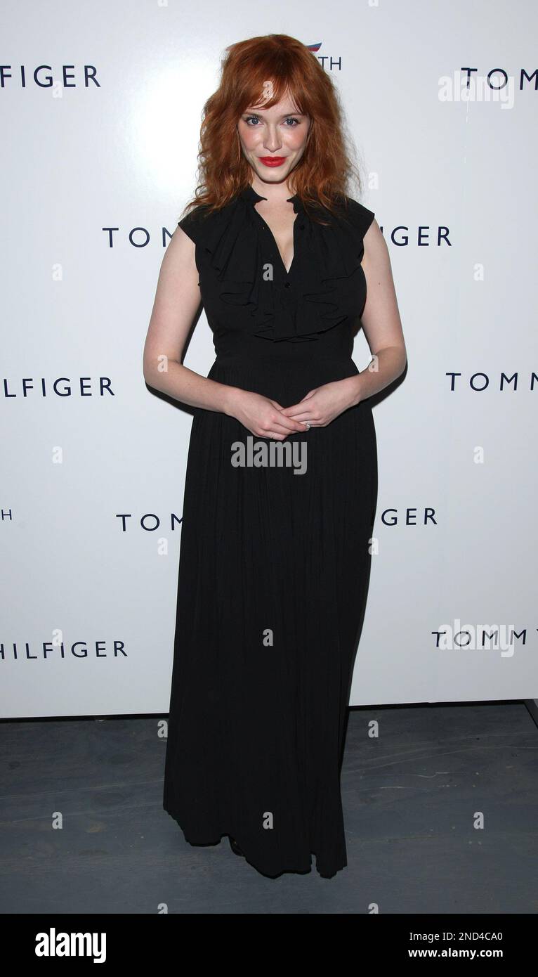 Christina Hendricks attends the Tommy Hilfiger Spring 2011 collection ...
