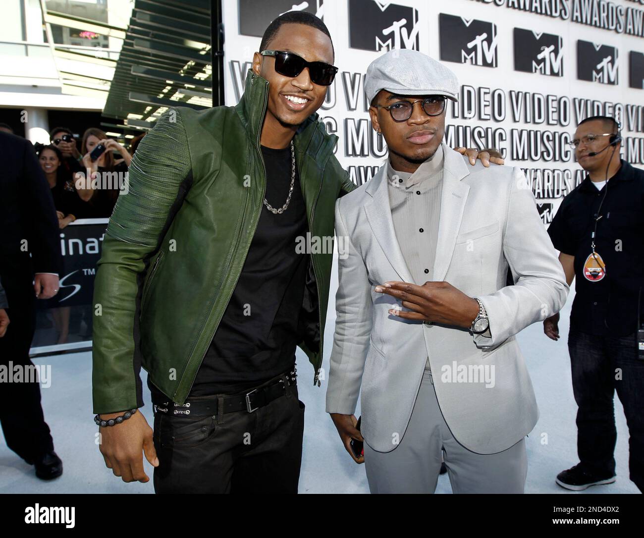 Tremaine Aldon Neverson, also known as Trey Songz, left, and Shaffer ...