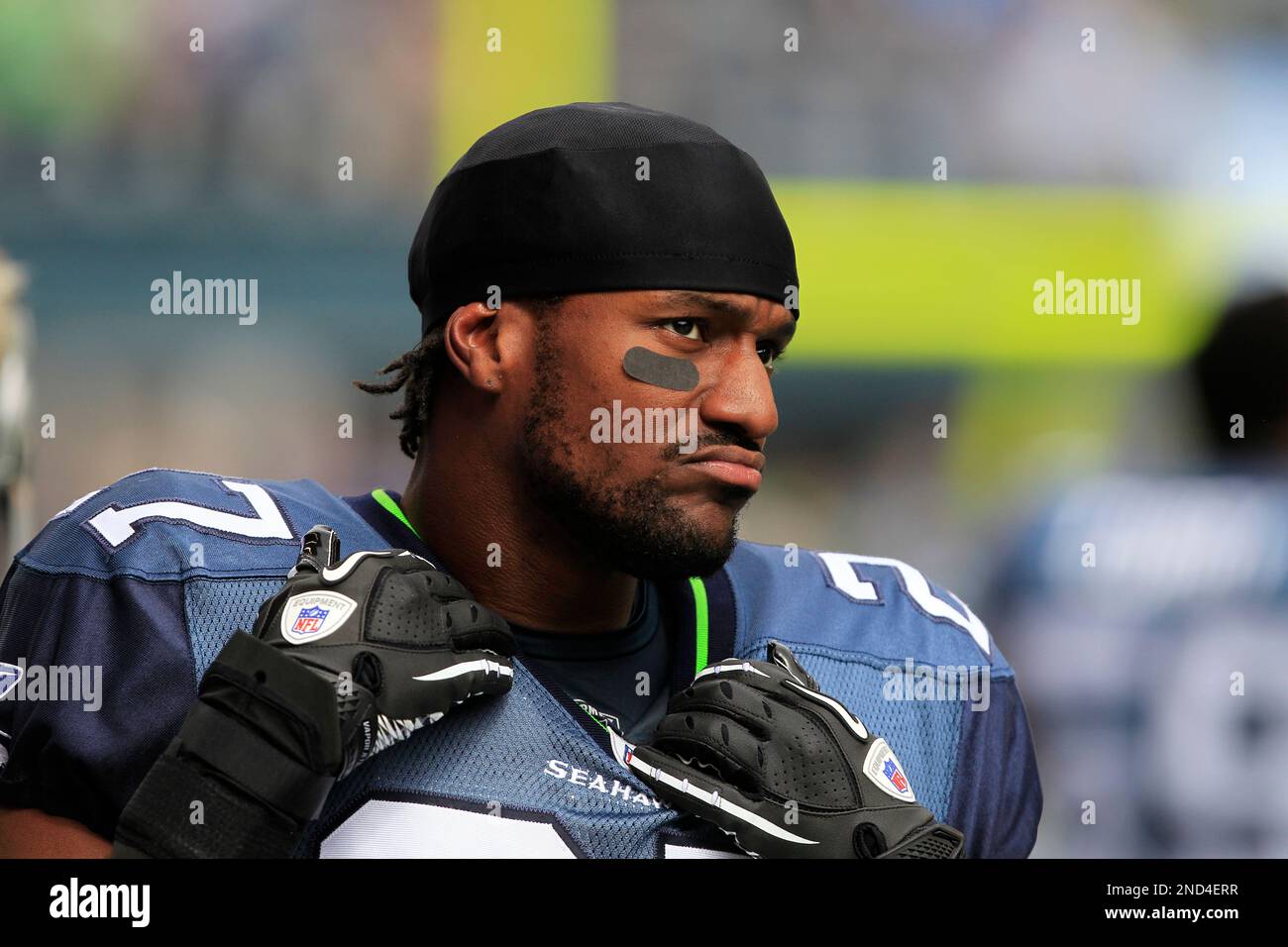 Seattle Seahawks Jordan Babineaux before the NFL football game against ...