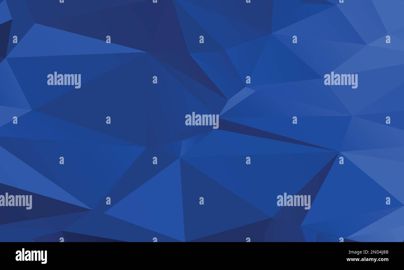 Gradient blue triangles Stock Vector Images - Alamy