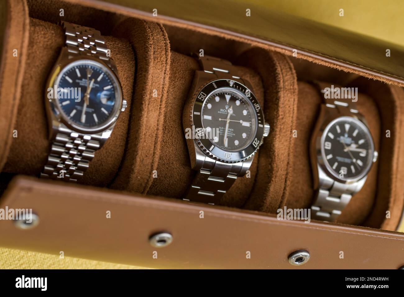 Rolex watches hi-res stock photography and images - Alamy