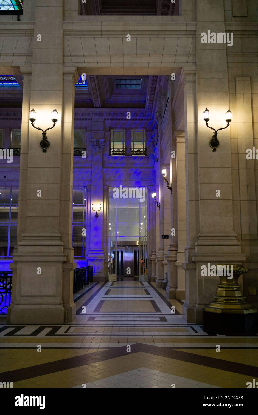CCK interior, historical european building in buenos aires Stock Photo ...