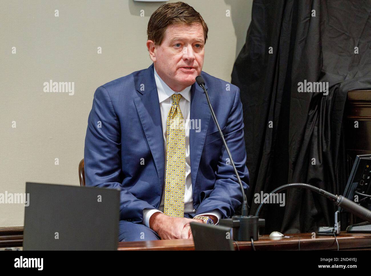 Barton Proctor testifies during Alex Murdaugh's double murder trial at ...