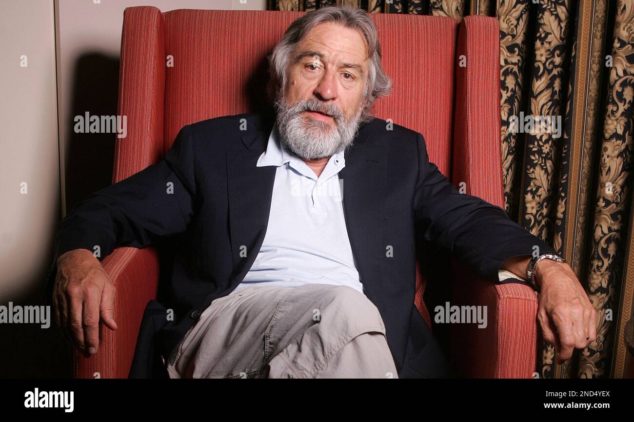 Actor Robert De Niro of the film Stone poses for a portrait while ...