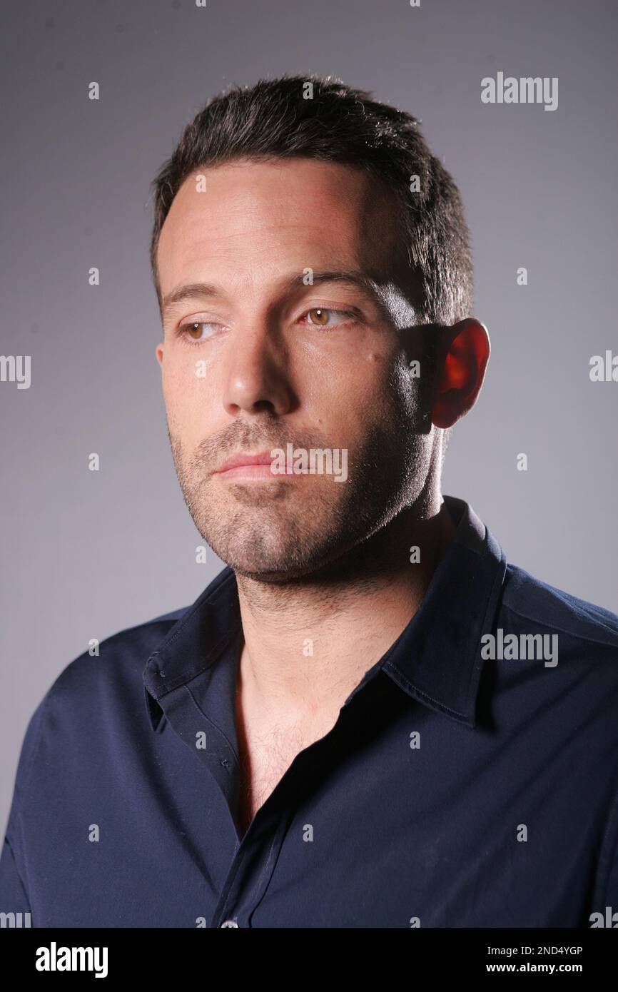 Actor Ben Affleck of the film The Town poses for a portrait while ...