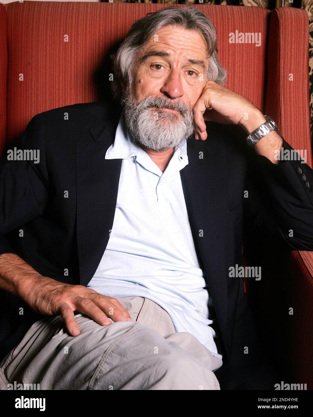 Actor Robert De Niro of the film Stone poses for a portrait while ...