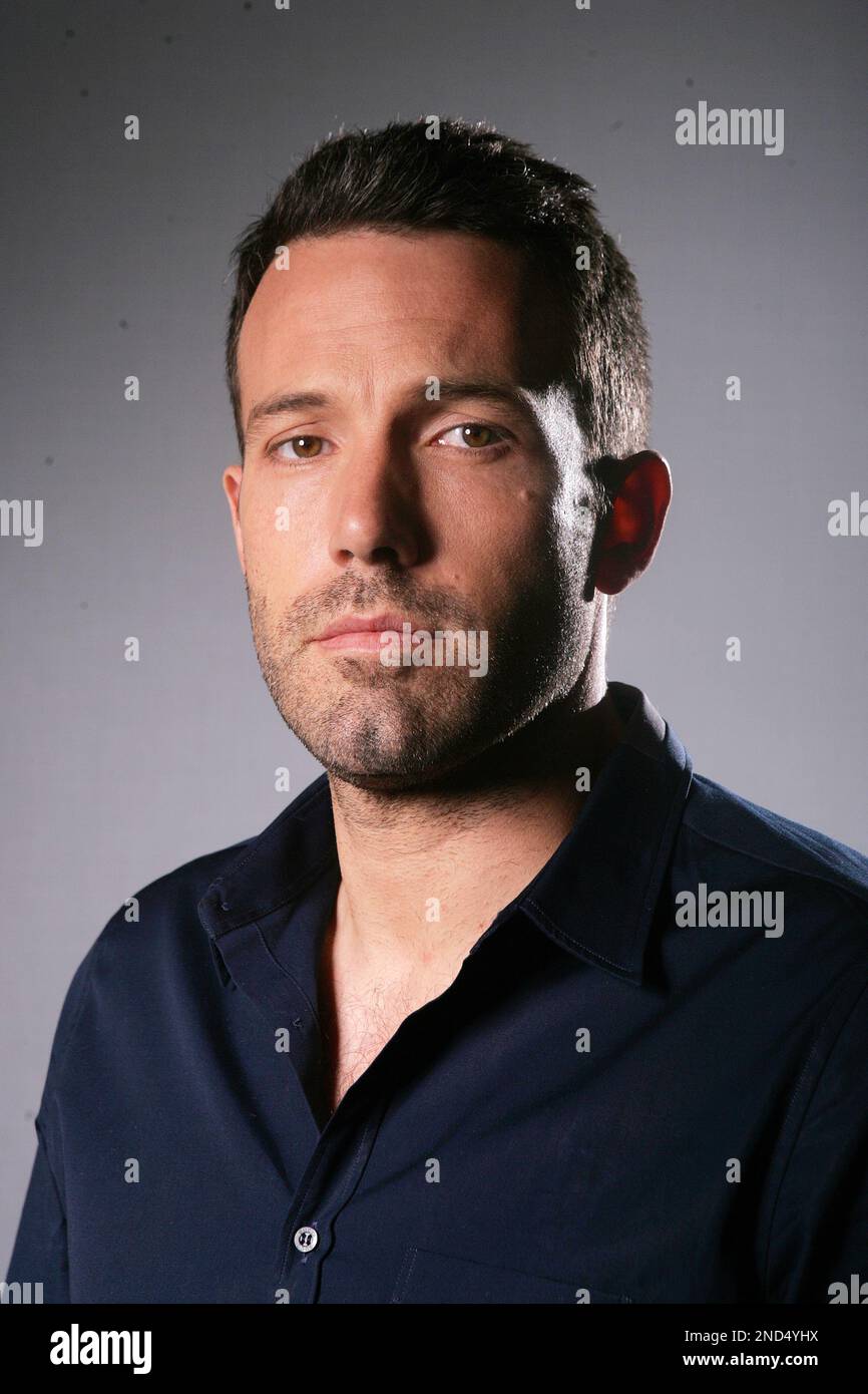 Actor Ben Affleck of the film The Town poses for a portrait while ...