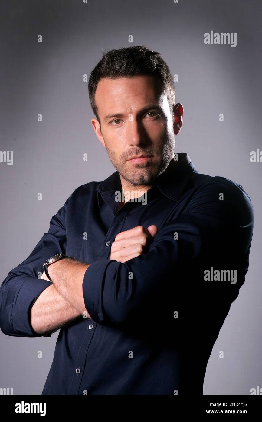 Actor Ben Affleck of the film The Town poses for a portrait while ...
