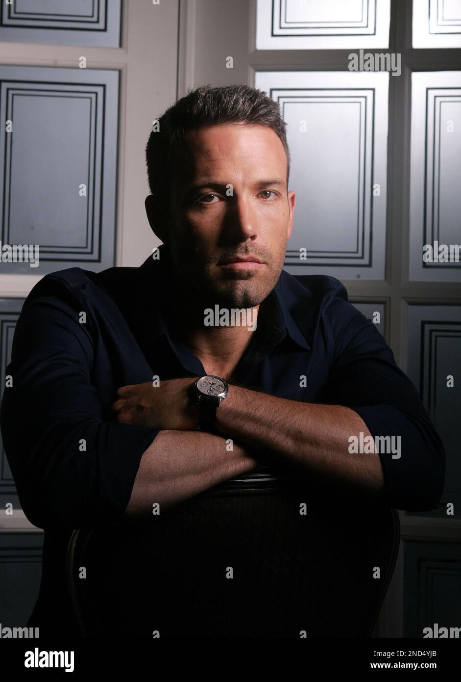 Actor Ben Affleck of the film The Town poses for a portrait while ...