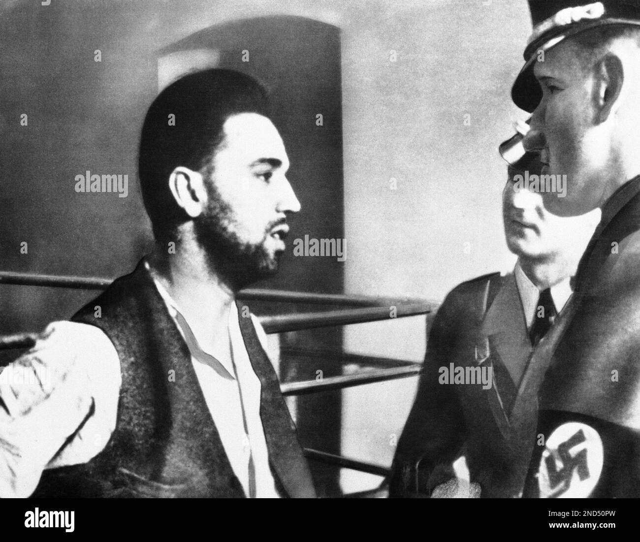 Detective Spruz, former Chancellor Kurt Schuschnigg's bodyguard before ...