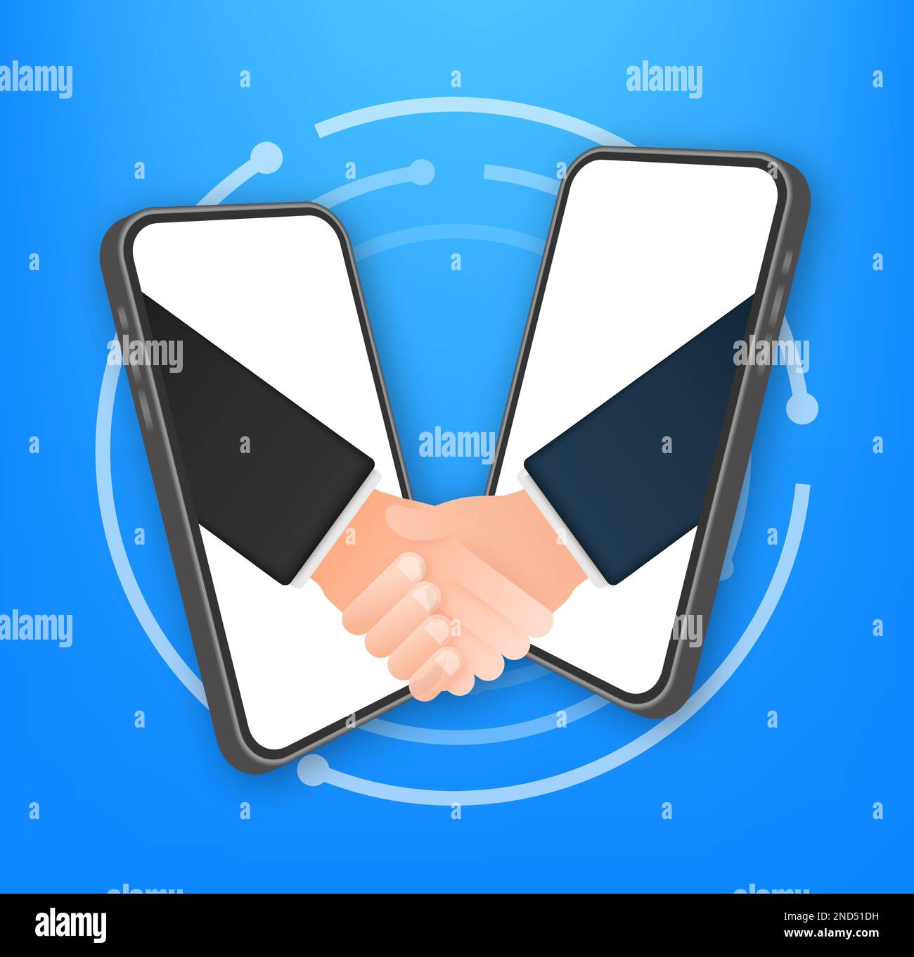 Shaking hands. Contract agreement. Successful transaction. Vector stock ...