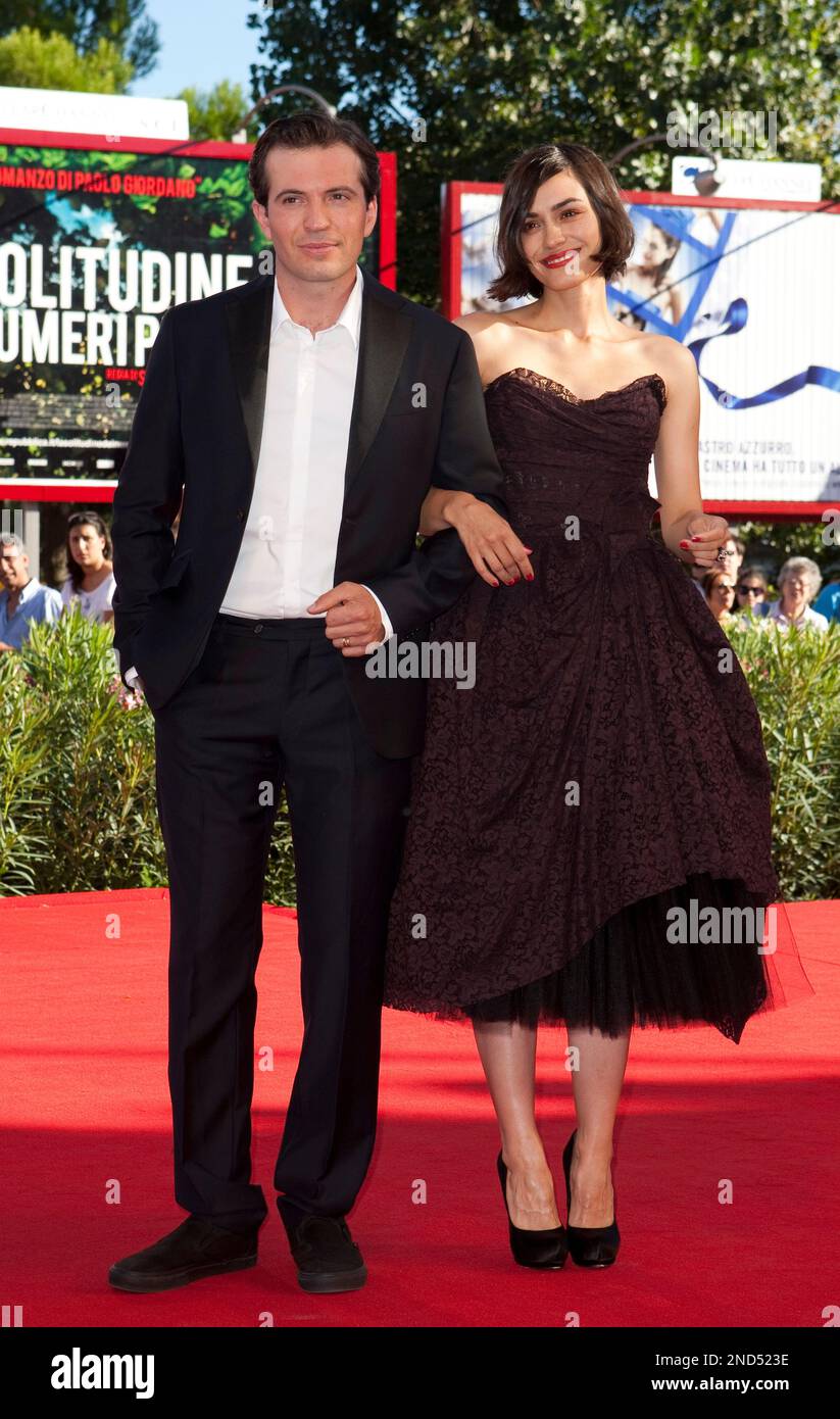 Actors Tygh Runyan and Shannyn Sossamon arrives for the screening of ...